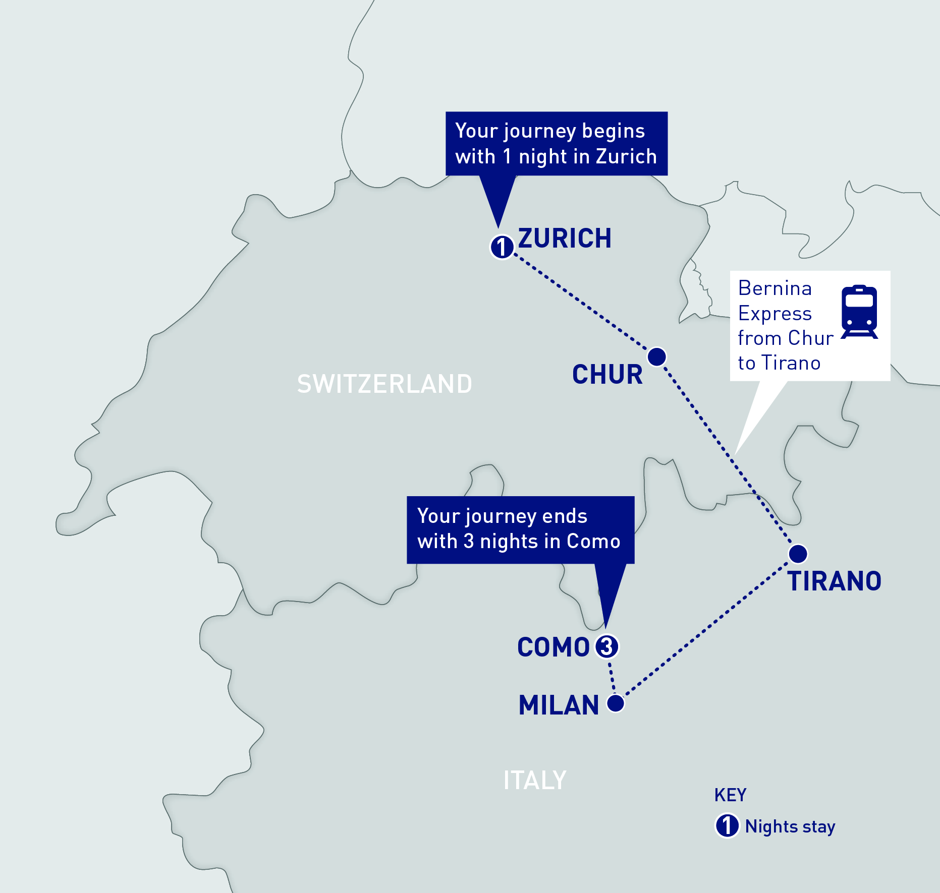 cama dinámica Enlace bernina express route map auxiliar especificación ...