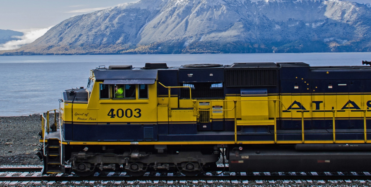 Denali National Park Express with Alaska Railroad Northbound