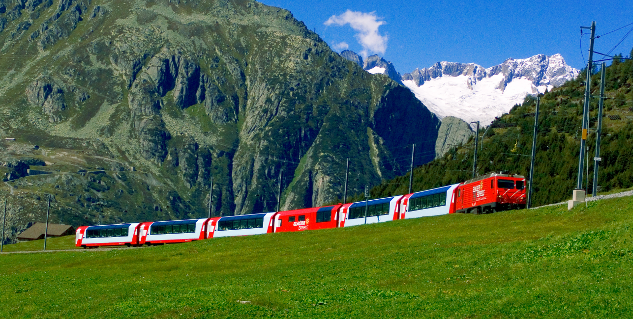 Paris to Zurich via the Glacier Express