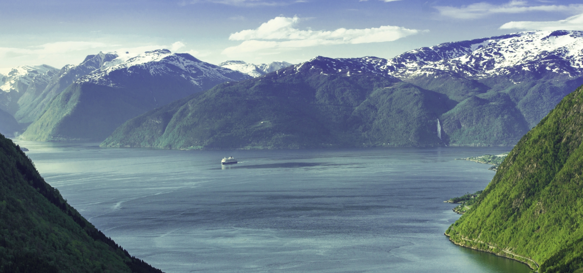 Fjord Logo Fjord Line's Ships Return To Service With New Dual Fuel
